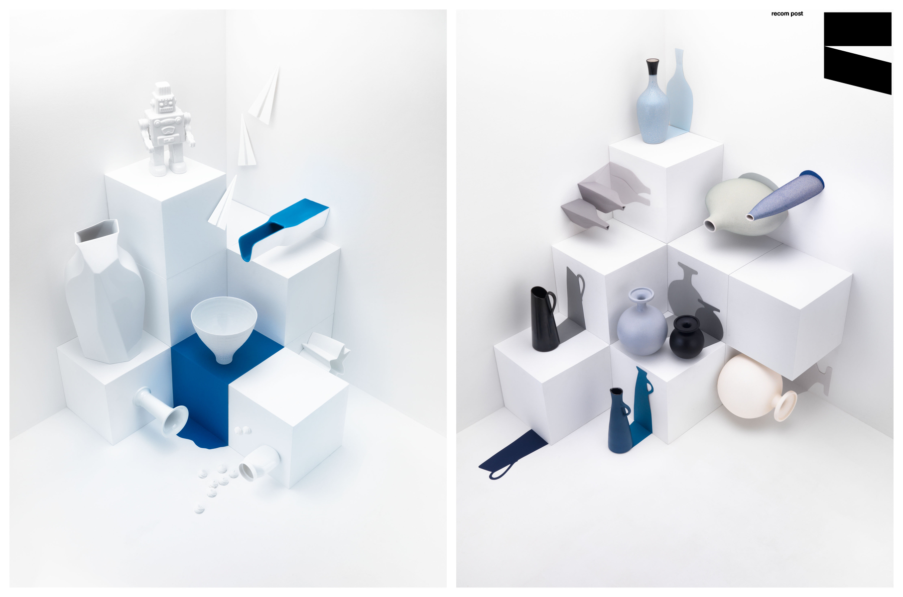 recomCGI · Still Life - Portfolio Serie "Cubes"